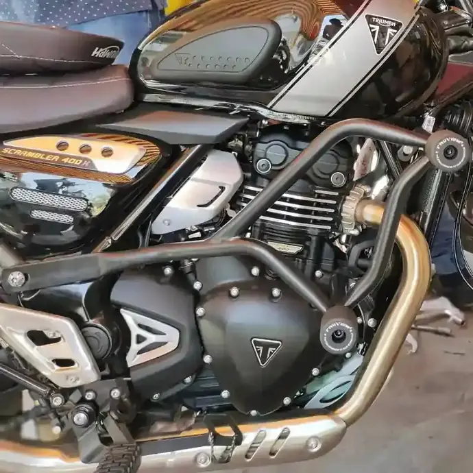 Protect Your Triumph Speed 400 with Stylish Crash Guard